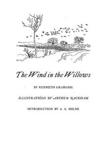 The Wind in the Willows - Illustrated by Arthur Rackham
