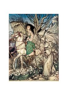 Undine - Illustrated in colour by Arthur Rackham