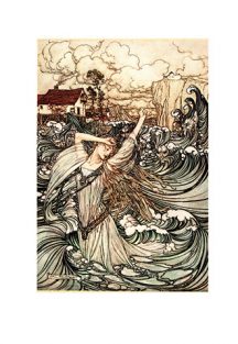 Undine - Illustrated in colour by Arthur Rackham