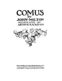 Comus - Illustrated by Arthur Rackham