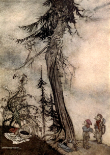 Arthur Rackham's Aesop's Fables - 10 Rackham Illustrations