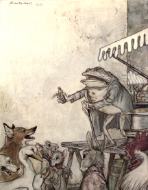 Arthur Rackham's Aesop's Fables - 10 Rackham Illustrations