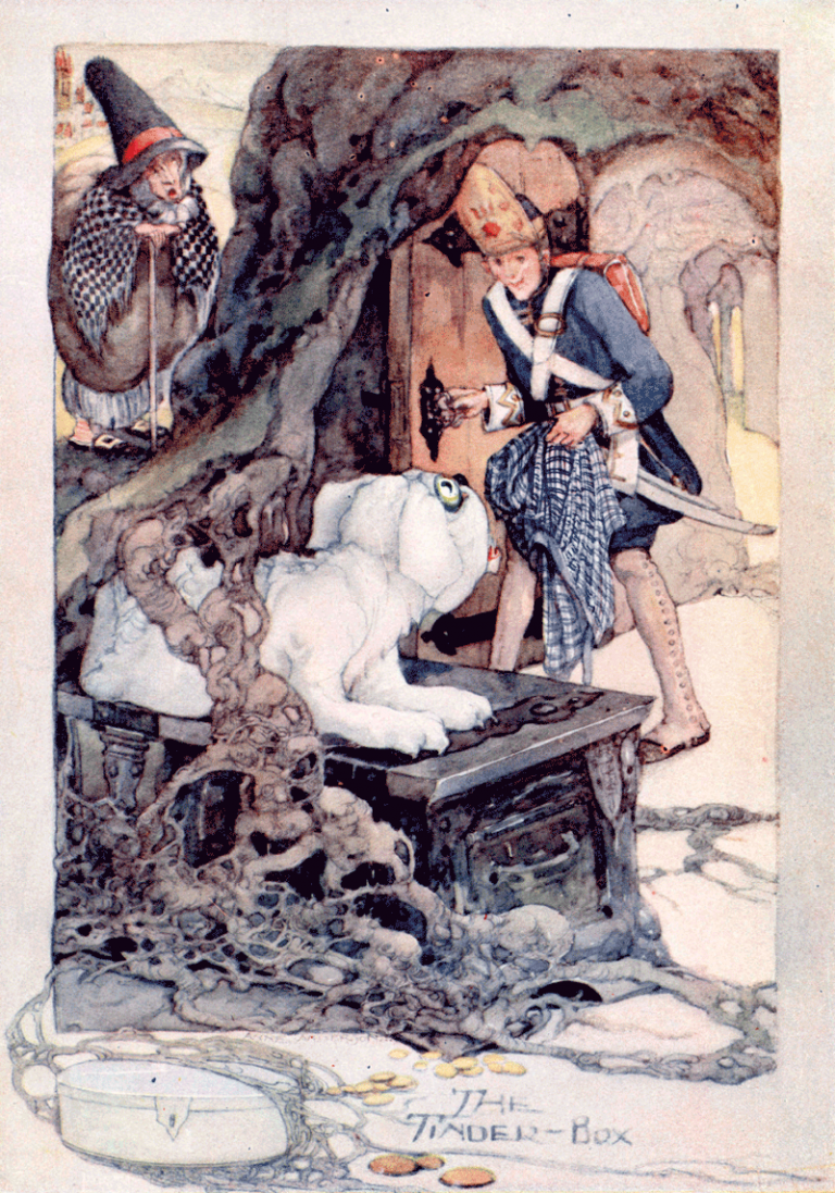 The Tinder-box by Hans Christian Andersen | Pook Press